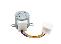China 24BYJ48 12V DC Stepper Motor 1/64 Reduction 11.25° Step Angle 430Ω Resistance for sale