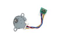 China 24BYJ48 12V DC Stepper Motor 1/64 Reduction 11.25° Step Angle 430Ω Resistance for sale