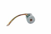 China 20mm 2-Phase Permanent Magnet Stepper Motor 18° Step Angle 6V 35Ω for Security Systems for sale