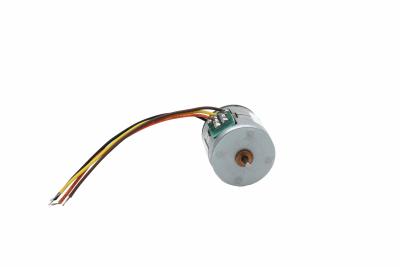 China 20mm 2-Phase Permanent Magnet Stepper Motor 18° Step Angle 6V 35Ω for Security Systems for sale