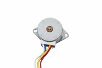 China 25mm Geared PM Stepper Motor 15 Degree 24V with 70 gf.cm Torque for Automatic Control Systems for sale