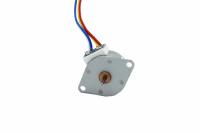 China 25mm Geared PM Stepper Motor 15 Degree 24V with 70 gf.cm Torque for Automatic Control Systems for sale