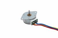 China 25mm Geared PM Stepper Motor 15 Degree 24V with 70 gf.cm Torque for Automatic Control Systems for sale