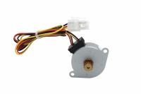 China 35MM PM Permanent Magnet Stepper Motor 4 Phase 24V DC with 7.5° Step Angle for Office Automation for sale