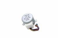 China 12V DC Geared Stepper Motor 24BYJ48-50 with 1:64 Gearbox, 5.625° Step Angle, 60mN*m Torque for sale