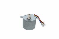 China 12V DC Geared Stepper Motor 24BYJ48-50 with 1:64 Gearbox, 5.625° Step Angle, 60mN*m Torque for sale