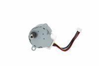 China 12V DC Geared Stepper Motor 24BYJ48-50 with 1:64 Gearbox, 5.625° Step Angle, 60mN*m Torque for sale