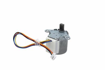 China 20BYJ46 12V DC Industrial Robot Stepper Motor with Gearbox - 7.5° Step Angle, 150Ω Resistance, Multiple Reduction Ratios for sale