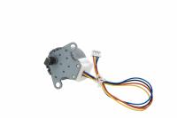 China 20BYJ46 12V DC Industrial Robot Stepper Motor with Gearbox - 7.5° Step Angle, 150Ω Resistance, Multiple Reduction Ratios for sale