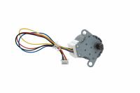 China 20BYJ46 12V DC Industrial Robot Stepper Motor with Gearbox - 7.5° Step Angle, 150Ω Resistance, Multiple Reduction Ratios for sale