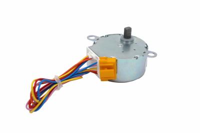 China 35BYJ46 12V DC Unipolar Stepper Motor with 43.75° Step Angle and 1:43.75 Gear Reduction Ratio for sale