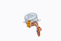 China 35BYJ46 12V DC Unipolar Stepper Motor with 43.75° Step Angle and 1:43.75 Gear Reduction Ratio for sale