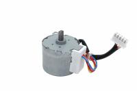 China 35mm 24V DC Stepper Motor with Gearbox - 7.5° Step Angle, 196mN*m Torque, Multiple Reduction Ratios for sale