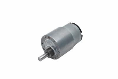 China DC Spur Gear Reduction Motor 6V 12V 24V with 33mm Gearbox and Customizable Ratios for sale