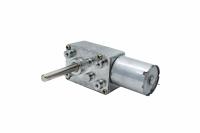 China 24V DC Micro Worm Gear Motor with Encoder - 52 to 1012 Reduction Ratio, High Torque Output for sale