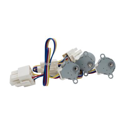 China 24BYJ48 12V Geared Stepper Motor 11.25 Degree Step Angle for Intelligent Sanitary Systems for sale