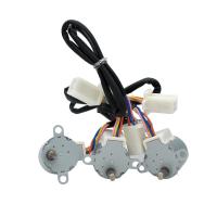 China 24BYJ48 12V Geared Stepper Motor 11.25 Degree Step Angle for Intelligent Sanitary Systems for sale