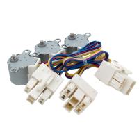 China 12V Geared Stepper Motor 24BYJ48-117 with 11.25° Step Angle and 29.4mN*m Torque for Precision Instruments for sale