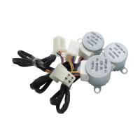 China 12V DC High Torque Geared Stepper Motor 24mm 1/16 Ratio 11.25° Step Angle for Refrigerator Applications for sale