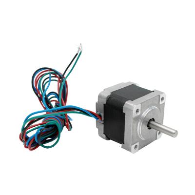China NEMA 17 Hybrid Stepper Motor 42mm Frame with 0.21 N.m Torque for CNC 3D Printers for sale