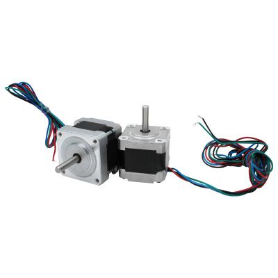 China NEMA 17 Stepper Motor 12V/24V 0.7A 4-Lead High Torque 2.1 kgcm for 3D Printers & CNC for sale