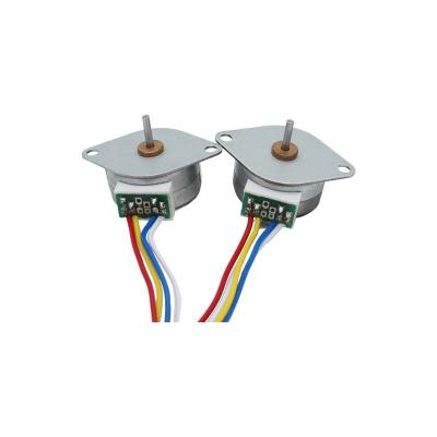 China 25MM 24V Micro Stepper Motor 15 Degree Bipolar with 12.5 mN.m Torque for Automatic Control Systems for sale