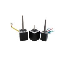 China NEMA 23 Linear Stepper Motor with 180W Push Force and 0.005mm Resolution for 3D Printers and Glue Dispensers for sale