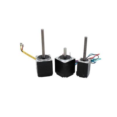 China NEMA 23 Linear Stepper Motor with 180W Push Force and 0.005mm Resolution for 3D Printers and Glue Dispensers for sale