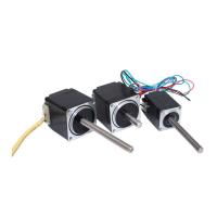 China NEMA 23 Linear Stepper Motor with 180W Push Force and 0.005mm Resolution for 3D Printers and Glue Dispensers for sale