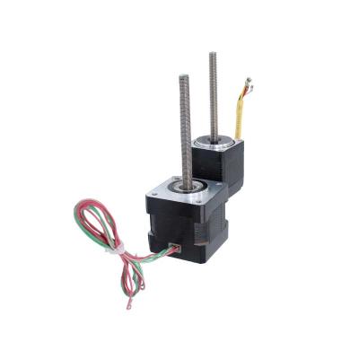 China NEMA 17 Stepper Motor Linear Actuator TR8x8 300mm with 1.8° Step Angle and 200-300W Push Force for sale
