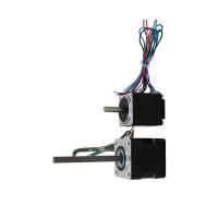 China Nema 17 Linear Stepper Motor 2 Phase 1.8 Degree for CNC Machines - 800W to 1000W Thrust, 51mm to 76mm Length for sale