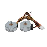 China 35mm Permanent Magnet Stepper Motor 24V 4-Phase with 260gf.cm Torque for Mini Printers for sale