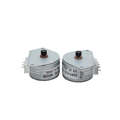 China 25MM High Torque Stepper Motor 12V Unipolar Drive with 7.5° Step Angle for Valve Control and Automation for sale