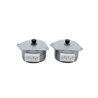China 25MM High Torque Stepper Motor 12V Unipolar Drive with 7.5° Step Angle for Valve Control and Automation for sale