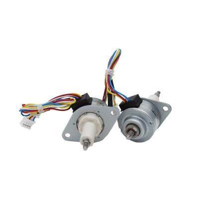 China NEMA 23 Linear Stepper Motor with Lead Screw Shaft - 12VDC/5VDC, 7.5°/15° Step Angle, 20mm Push Distance for sale