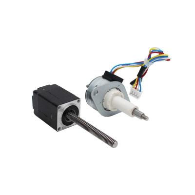 China 25BYZ-32 Stepper Motor 6V 12V 2-Phase 18° Linear Actuator for 3D Printers with 30-180W Push Force for sale