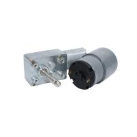 China 12V DC Worm Gear Motor 1/65 Ratio High Torque Micro Motor for Home Automation and Industrial Applications for sale