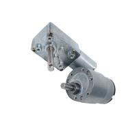 China Flat Gearbox DC Motor 6V 12V 24V with 33mm Spur Gearbox for Transmission Equipment for sale