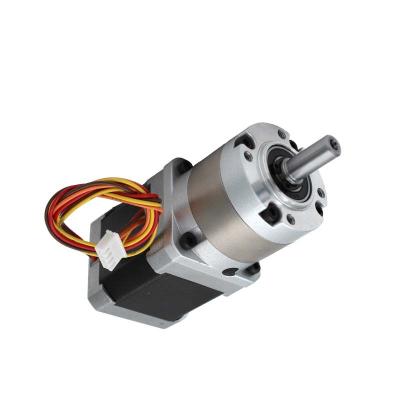 China Nema 14 Round Stepper Motor with Planetary Gearbox 2.2g.cm Holding Torque 20-50kg.cm Rated Torque for sale