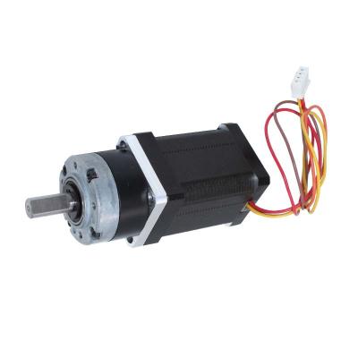 China NEMA 14 Hybrid Stepper Motor with Planetary Gearbox 1.6g.cm Holding Torque 20-50kg.cm Rated Torque for sale