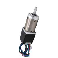 China 28mm Round Flange Planetary Gearbox Stepper Motor Reducer with 1.8° Step Angle and 12-40kg.cm Torque for sale