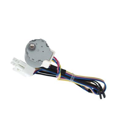 China 24MM AC Permanent Magnet Stepper Motor 12V Gear Reducer with 11.25° Step Angle for Air Conditioner Swing Mechanisms for sale