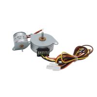 China 25mm Permanent Magnet Stepper Motor 5V 12V 24V DC with 7.5° Step Angle for Air Conditioner Systems for sale