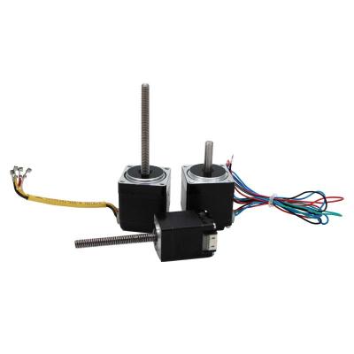 China Nema 11 Micro Linear Stepper Motor Actuator captive non captive 28MM Electric for sale