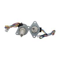 China 12V DC Permanent Magnet Stepper Motor with Lead Screw - 35BYZ-20 Model, 15° Step Angle, High Torque for CNC Machines for sale