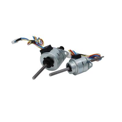 China 2 Phase Captive Linear Actuator Stepper Motor With Threaded Shaft Screw Rod for sale