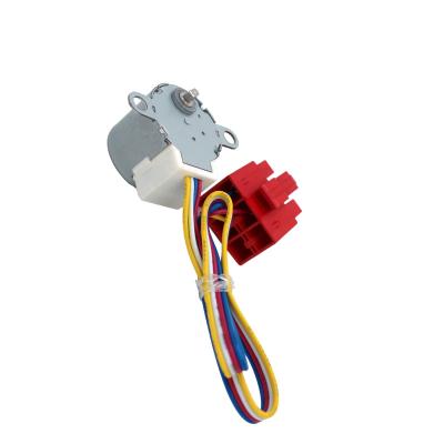 China Bipolar Permanent Magnet Stepper Motor 1/64 Ratio 11.25 Degree DC 24MM 12v for sale