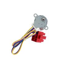 China Bipolar Permanent Magnet Stepper Motor 1/64 Ratio 11.25 Degree DC 24MM 12v for sale