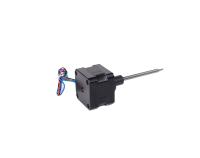 China JIUQI 25BYZ Linear Stepper Motor 12V 1.2A 1.8° Step Angle Round Shaft 6mm for sale