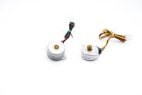 China 28mm Micro Stepper Motor 1.8° Step Angle 0.3N.m Holding Torque UL1007 Cable 2-Phase 4-Wire for sale